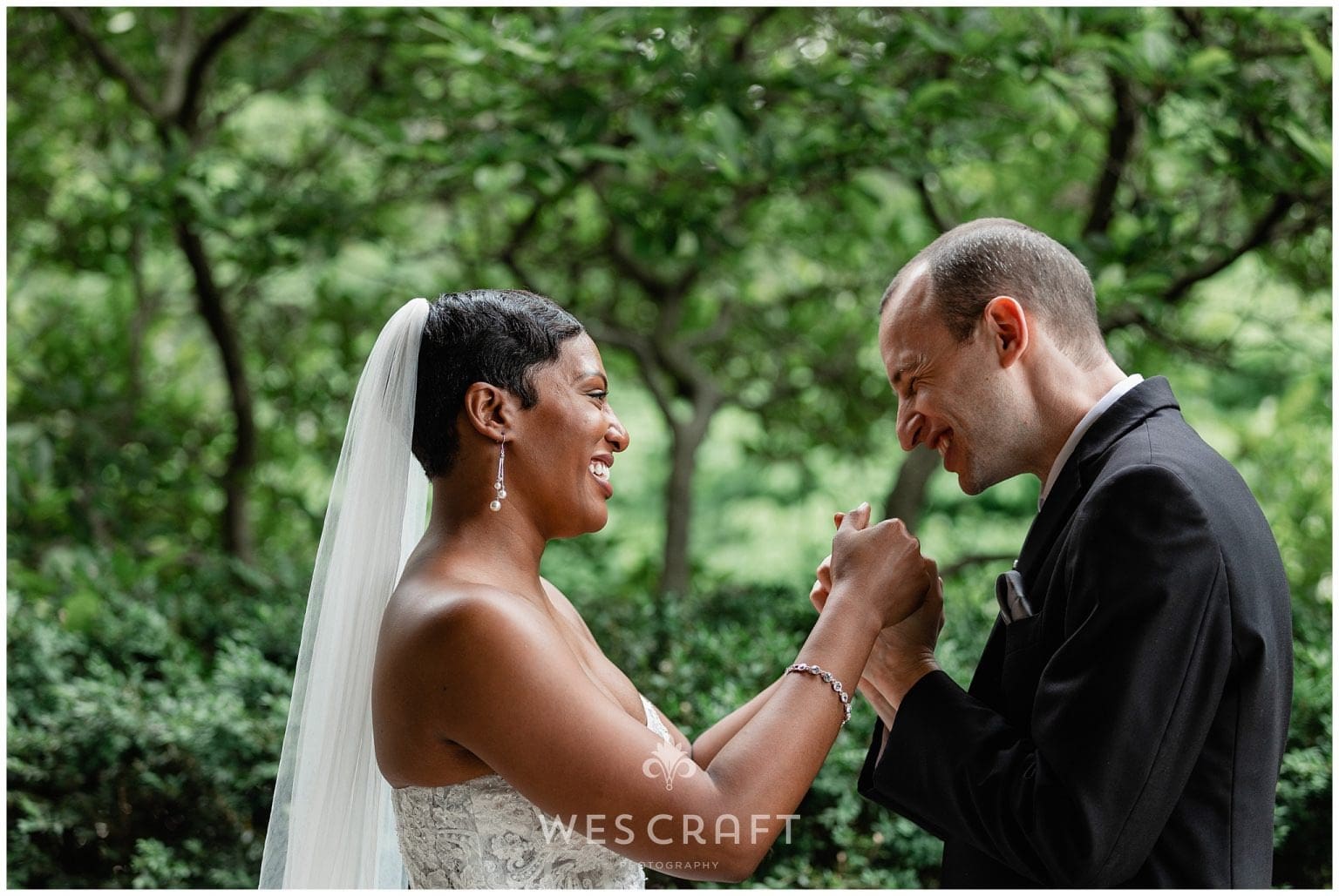 Intimate Wedding at the Morton Arboretum - Wes Craft Photography