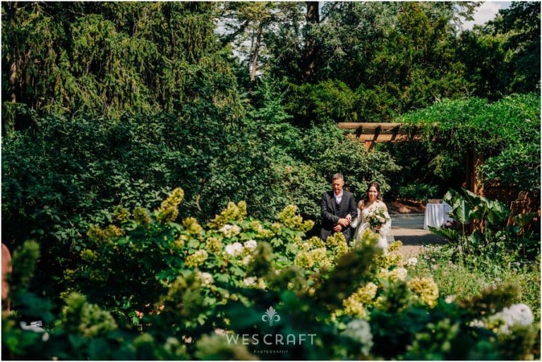 An Intimate Morton Arboretum Fragrance Garden Wedding - Wes Craft ...